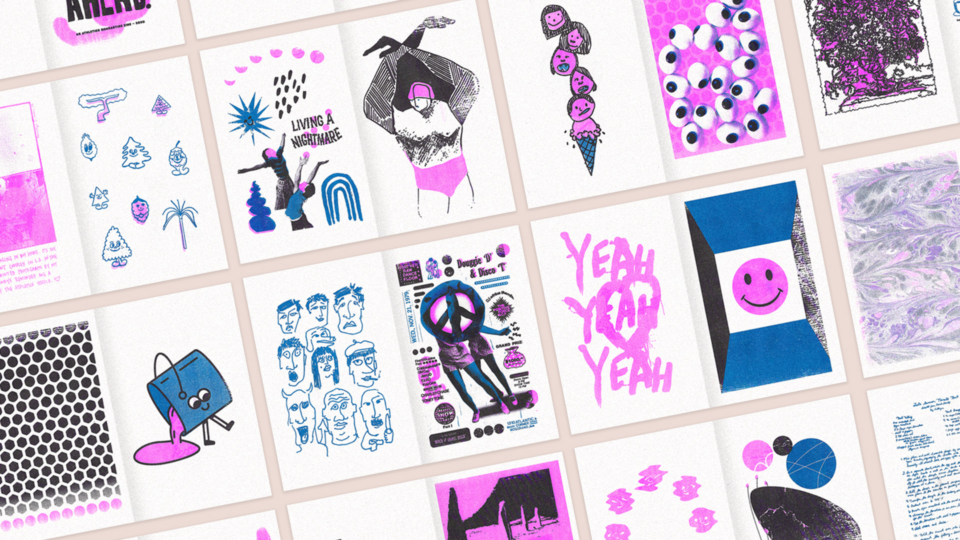 Process Spotlight: Risograph Printing - Athletics